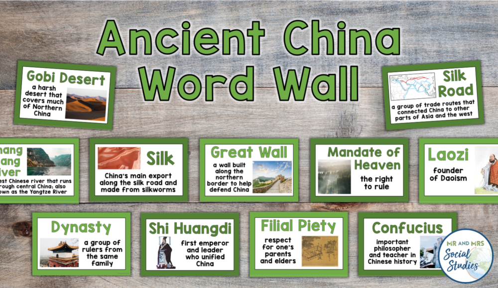 Ancient Civilizations Word Wall: How to Use One in Your Class - Mr and ...