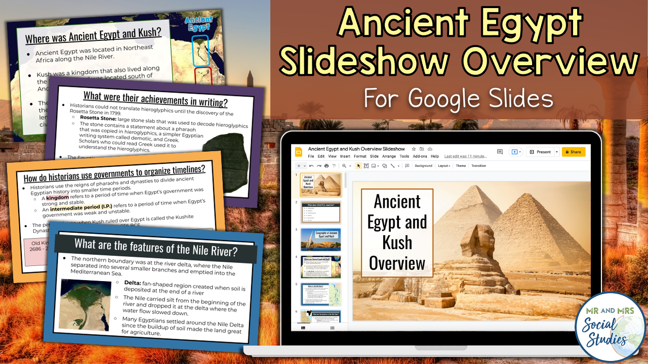 16 Ancient Egypt Activities for Middle School - Mr and Mrs Social Studies