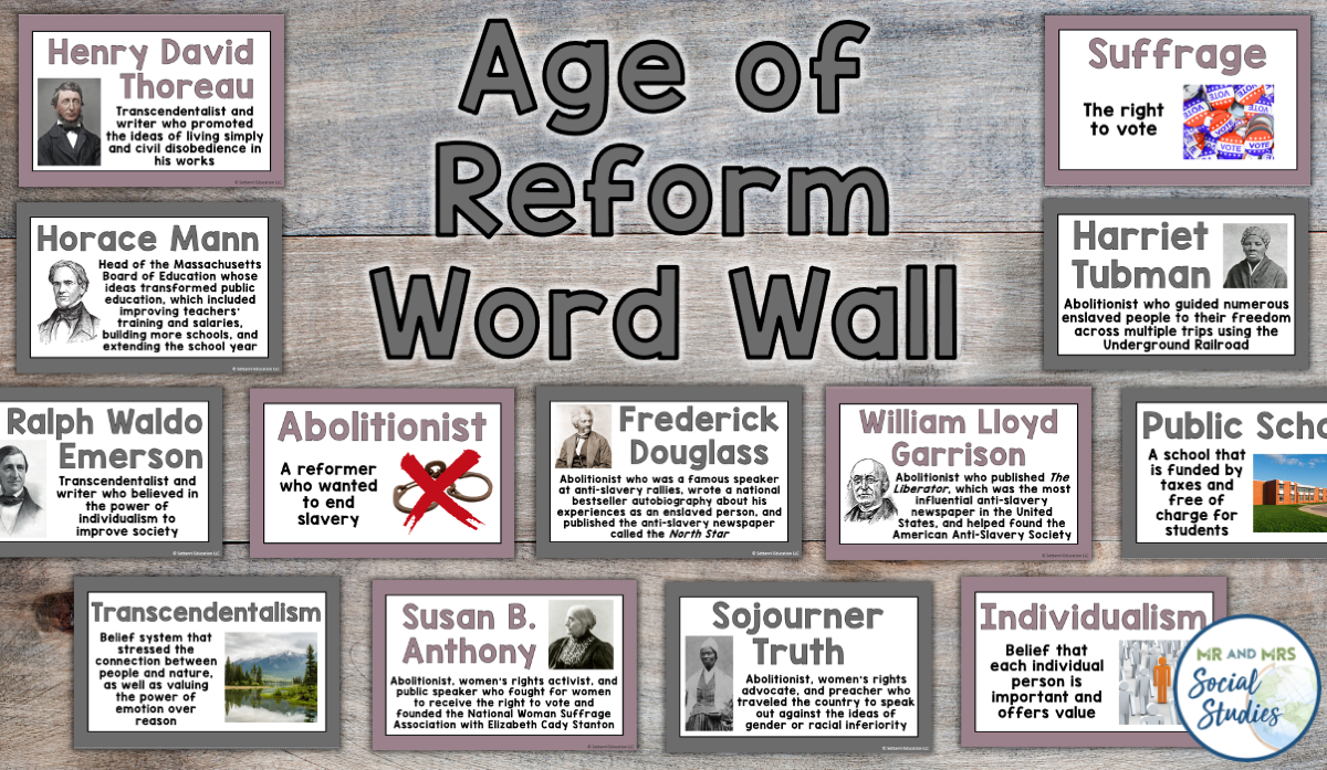 Early American History Word Wall: A How-To Guide - Mr and Mrs Social ...