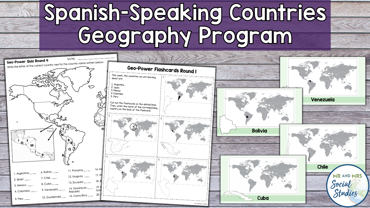 How to Teach Geography: Geo-Power - Mr and Mrs Social Studies