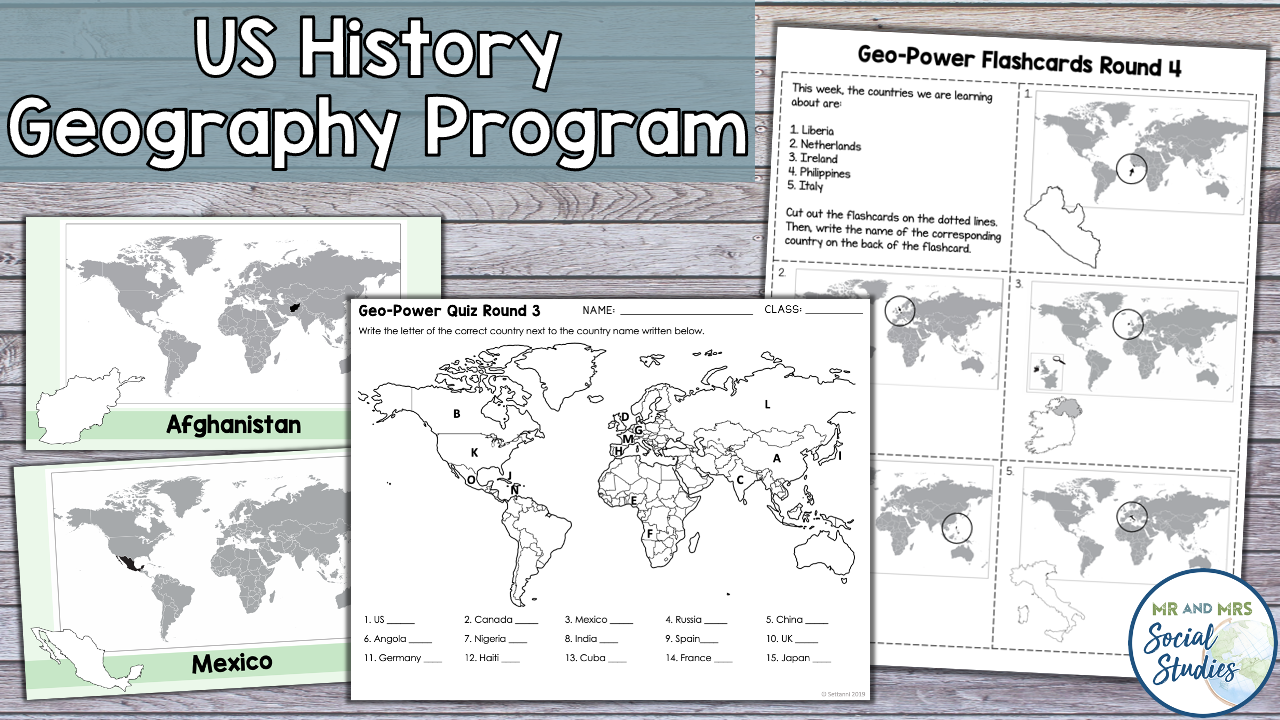 How to Teach Geography: Geo-Power - Mr and Mrs Social Studies