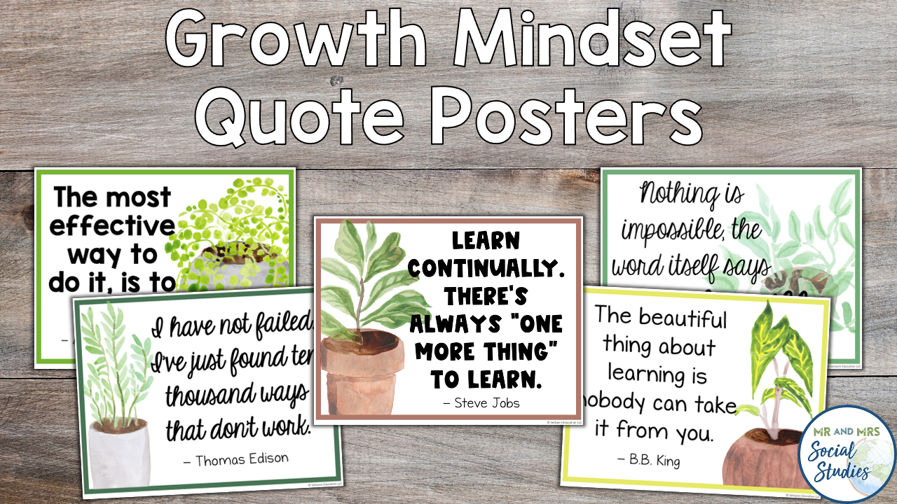 Inspirational Quotes for Students - Mr and Mrs Social Studies