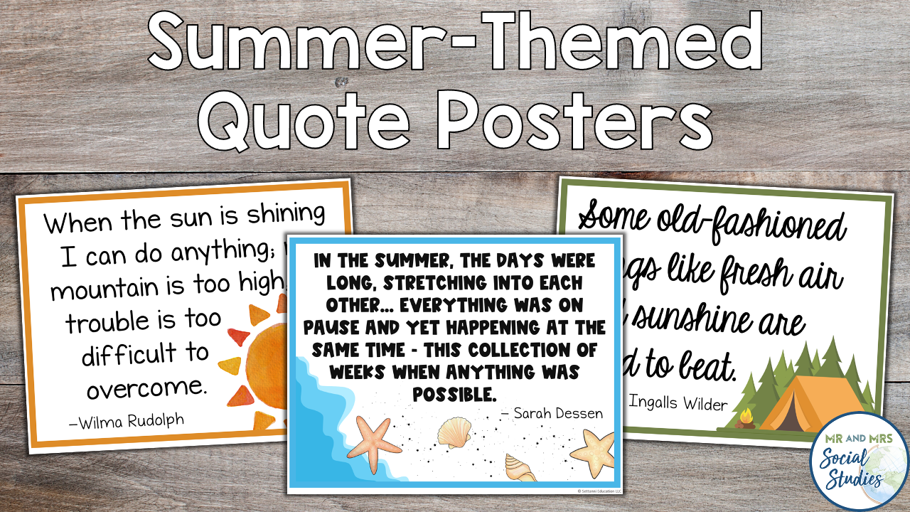 Inspirational Quotes for Students - Mr and Mrs Social Studies