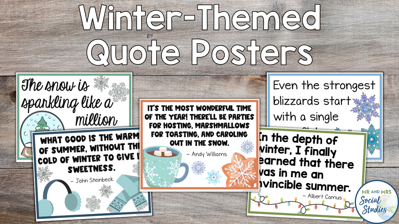 Inspirational Quotes for Students - Mr and Mrs Social Studies