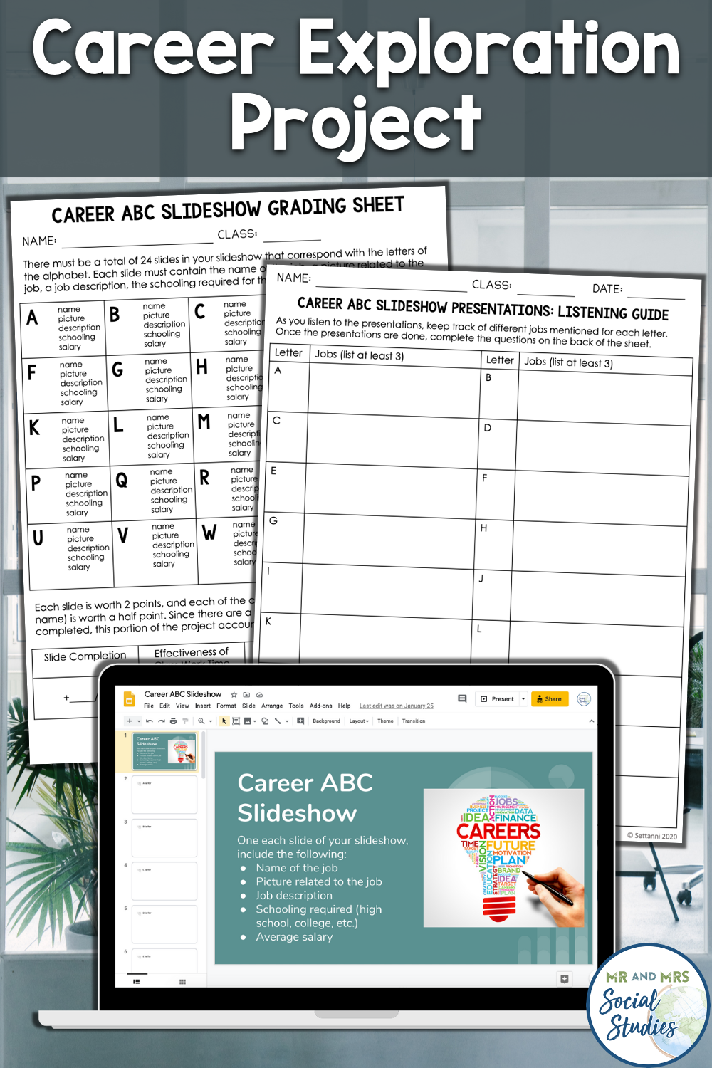 Teaching Job Skills in Middle School - Mr and Mrs Social Studies
