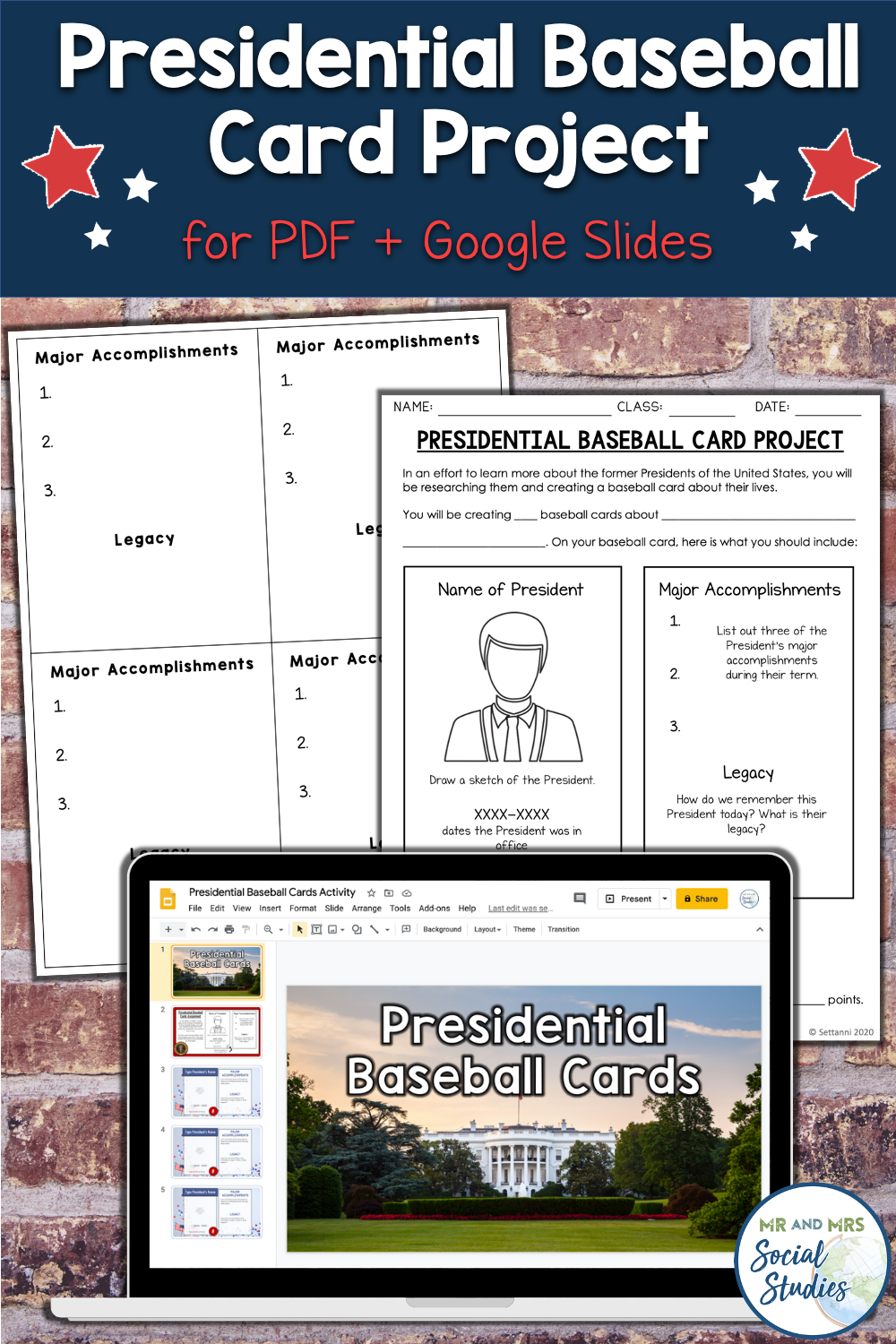 President's Day Activities for Middle School - Mr and Mrs Social Studies